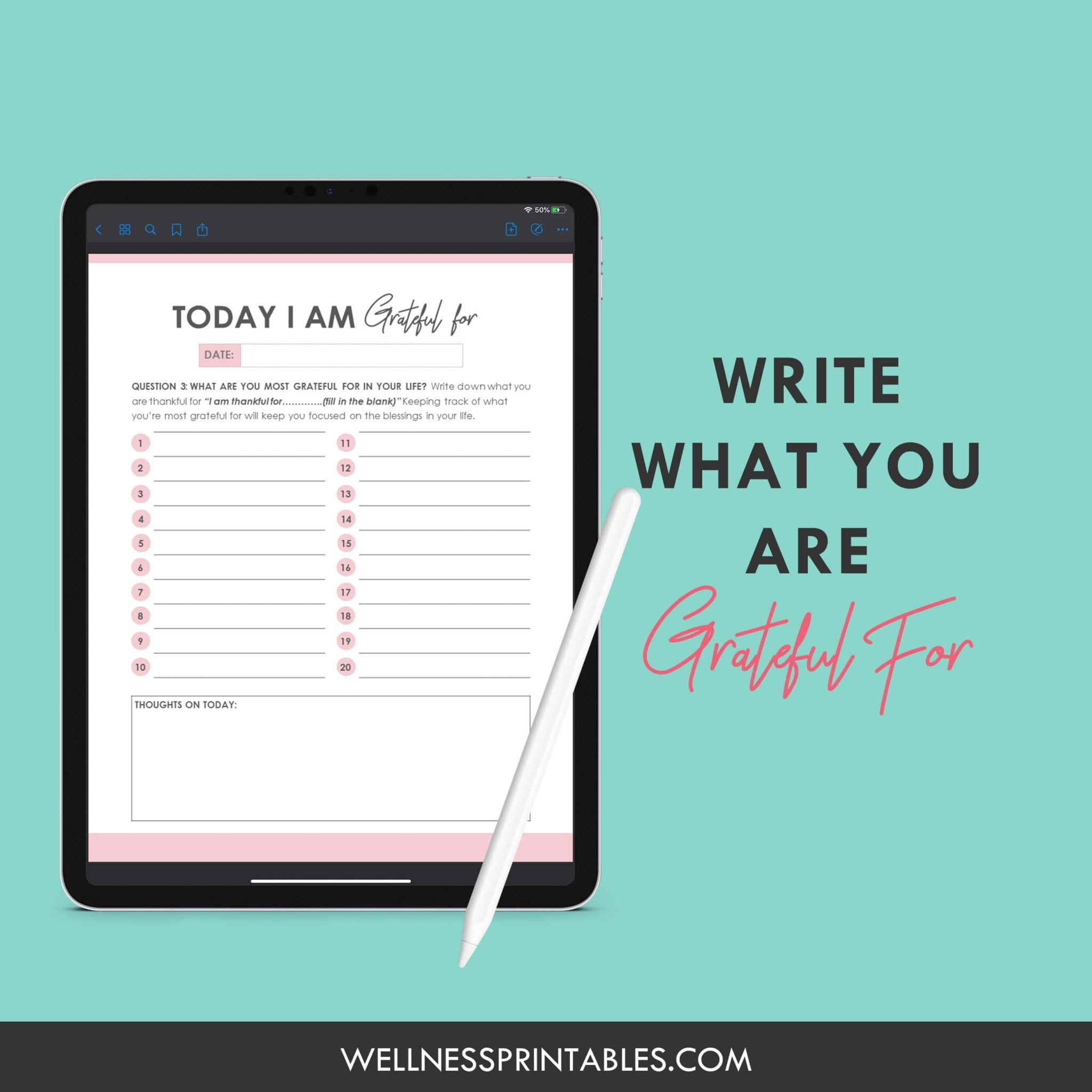 Self Love Journal And Guided Meditation MP3 - Wellness Printables