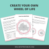 Wheel of Life Planner, Circle of Life Printable - Wellness Printables