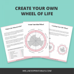 Wheel of Life Planner, Circle of Life Printable - Wellness Printables