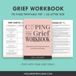 Coping With Grief Workbook: Guided Grief Journal Prompts and Exercises ...